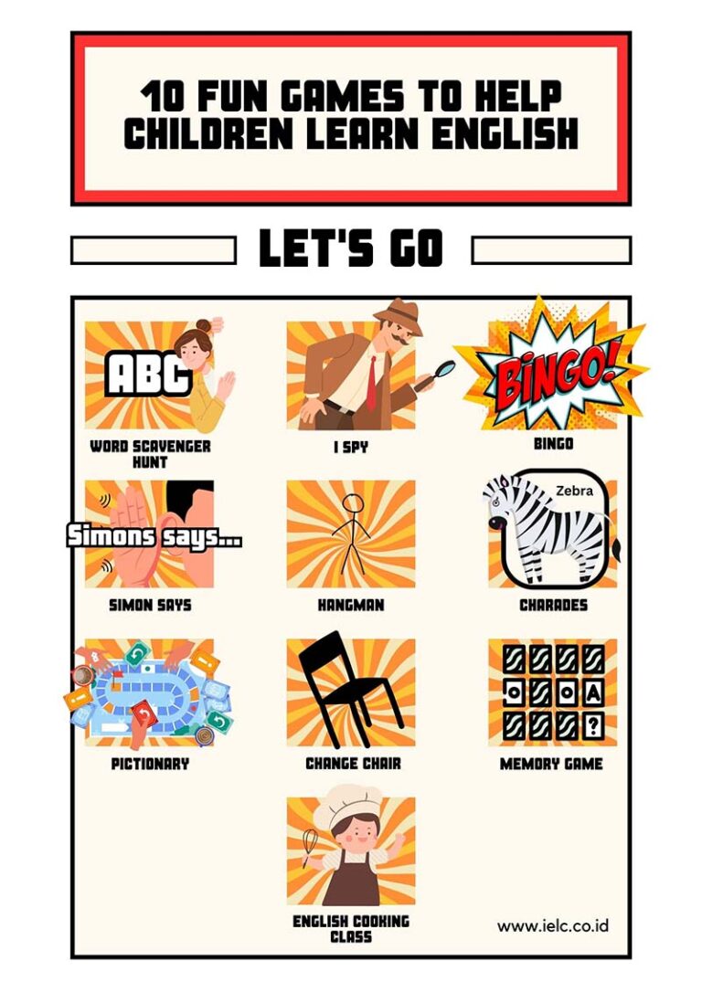 10 fun games to help children learn English